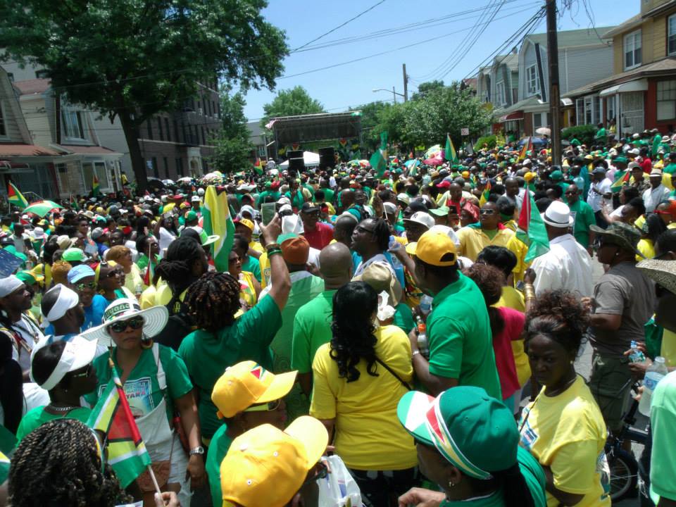 Thousands Of Guyanese Converge On Brooklyn