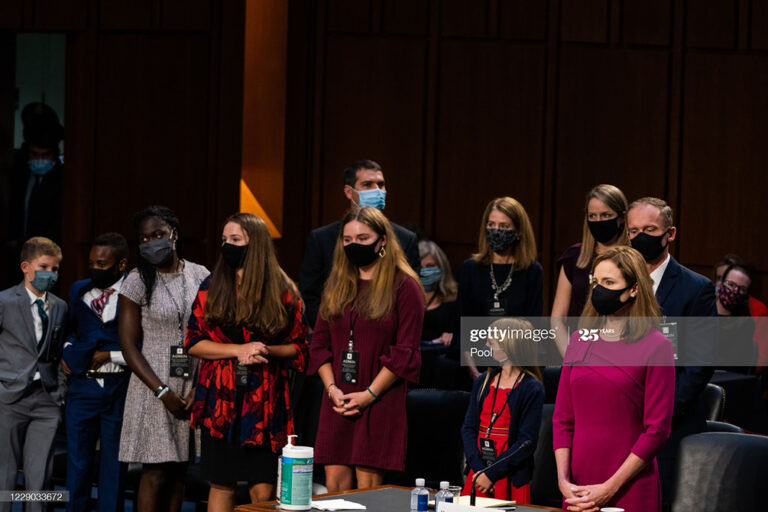 Judge Amy Coney Barrett Gives Some Insight Into Her Adopted Haitian ...
